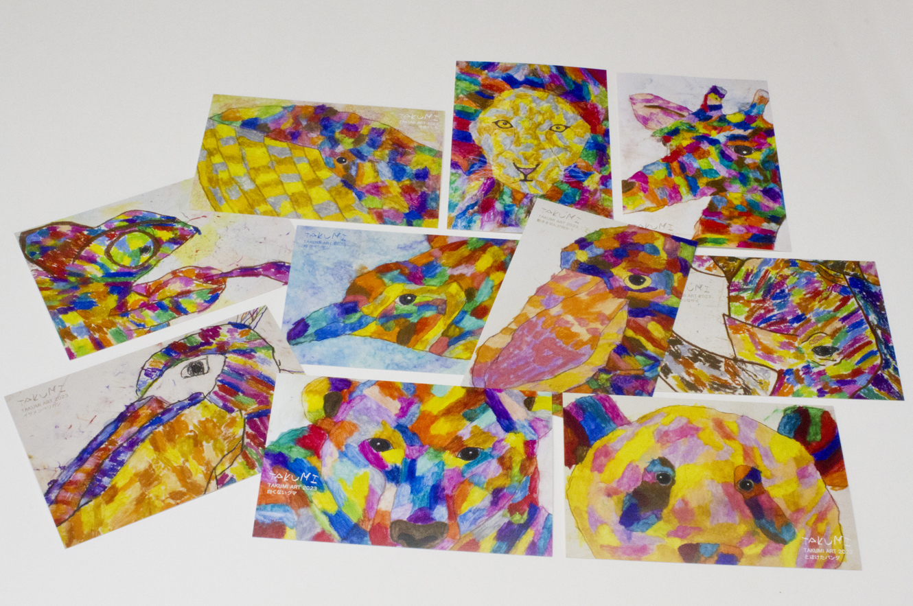 TAKUMIのPOSTCARDどうぶつ版 発売開始！ – TANPRO.
